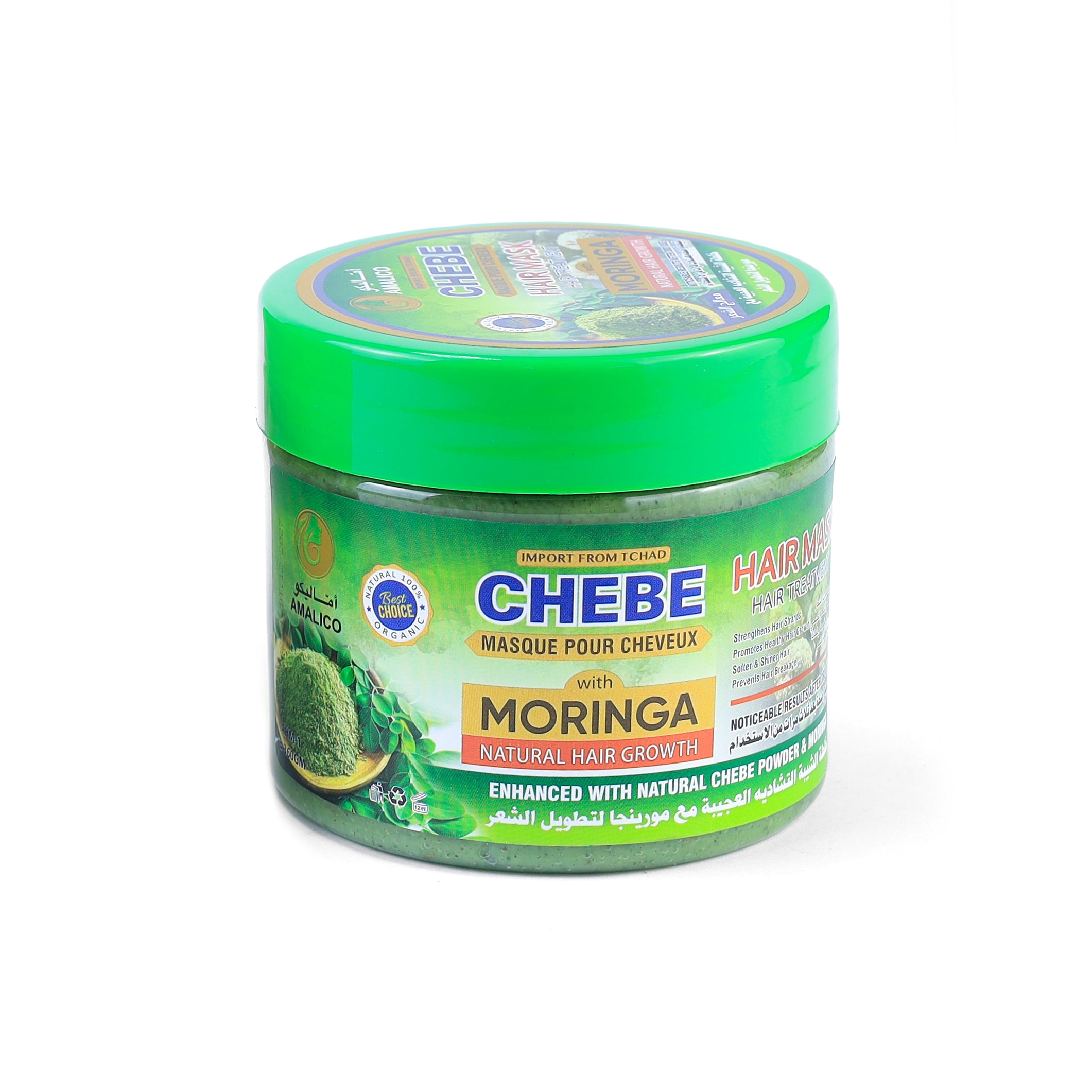 Chebe Moringa Mask 360g – Amalico Cosmetics